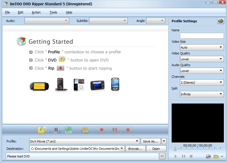 ImTOO DVD Ripper Standard latest version - Get best Windows software