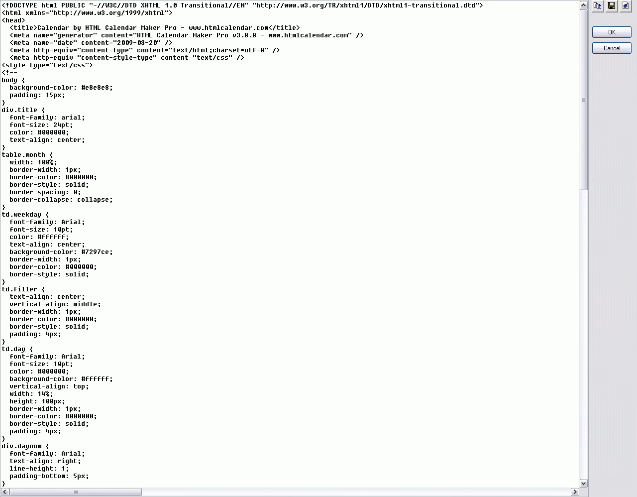 HTML Calendar Maker Pro Download For Free SoftDeluxe HTML Calendar Maker Pro Download For Free SoftDeluxe