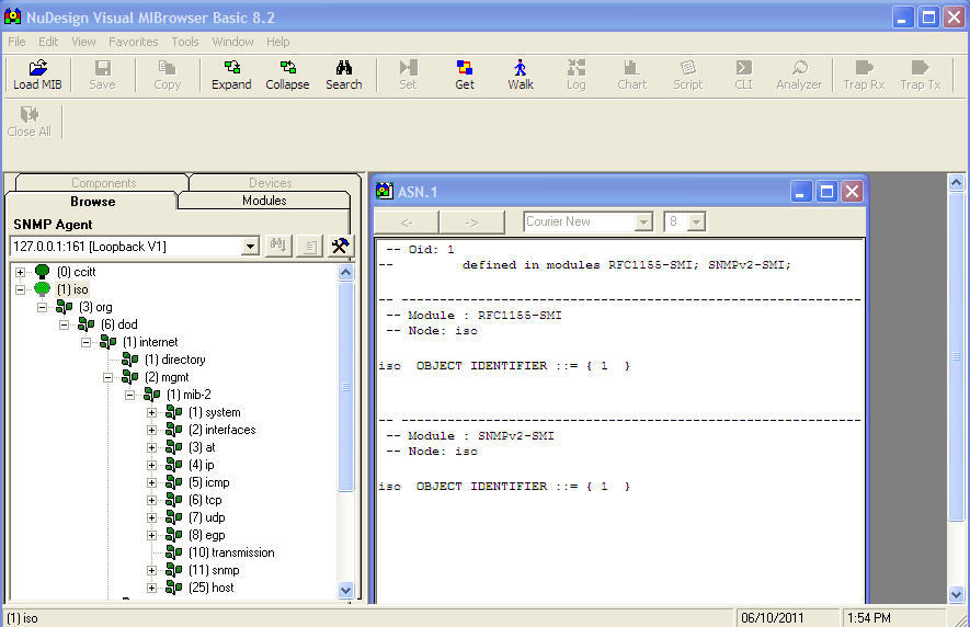 NuDesign Visual MIBrowserBasic download for free - SoftDeluxe