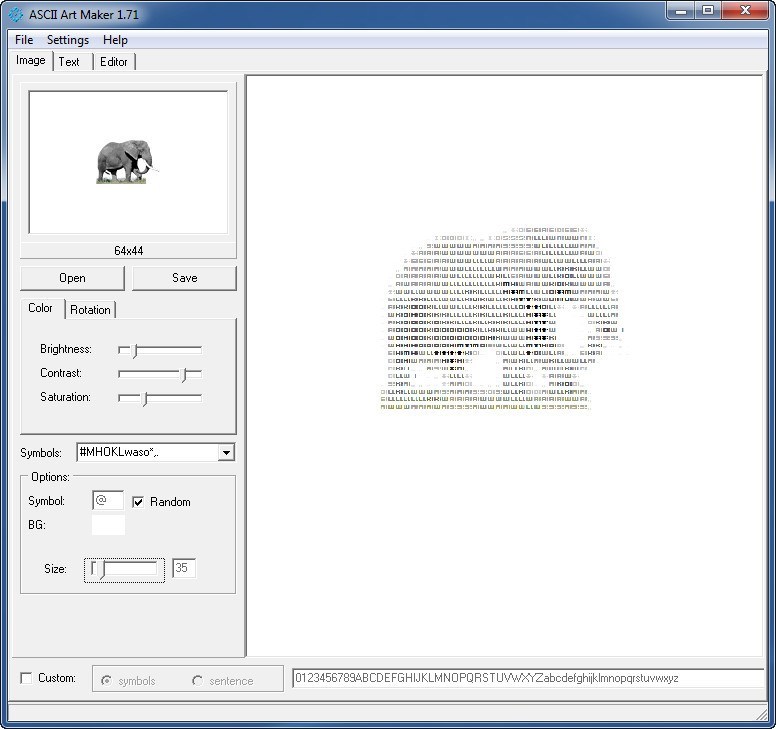 ASCII Art Maker download for free - SoftDeluxe ASCII Art Maker download for free - SoftDeluxe