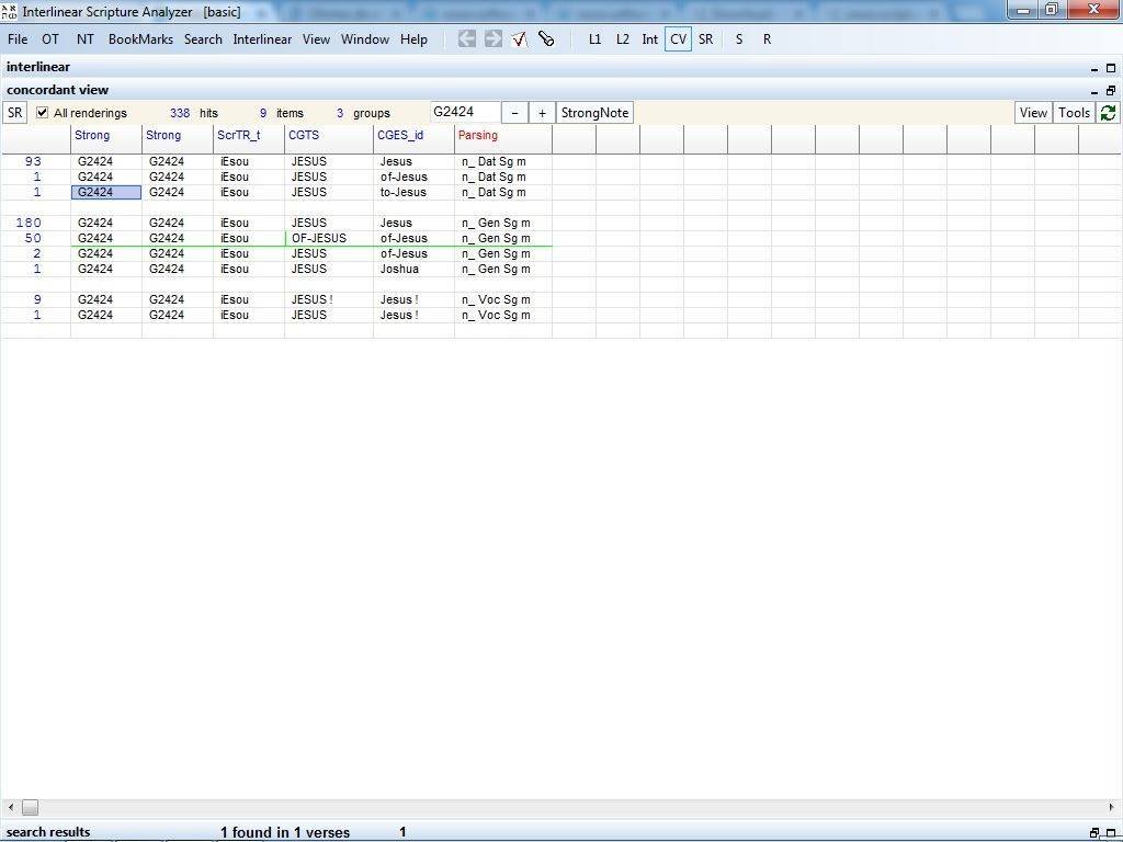 Interlinear Scripture Analyzer basic download for free - SoftDeluxe