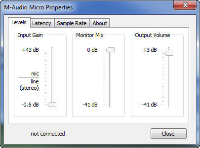 M-Audio Micro Driver (x86) download for free - SoftDeluxe