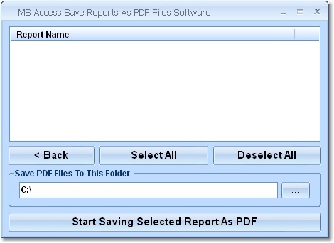 MS Access Save Reports As PDF Files Software latest version - Get best ...