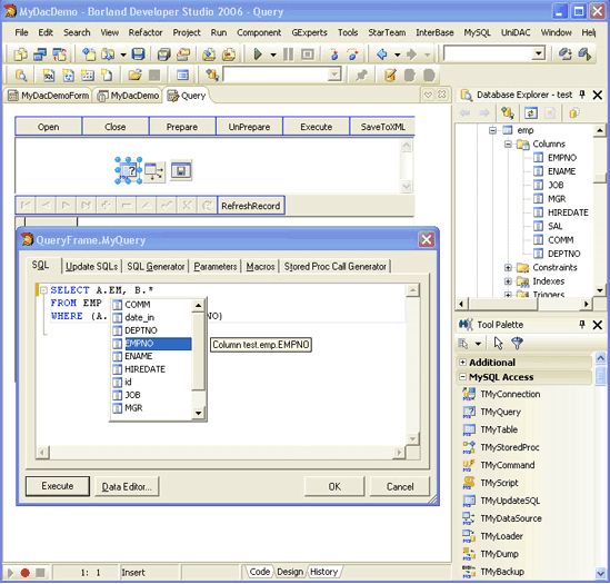 Devart MyDAC for Delphi/C++Builder 2009 latest version - Get best ...