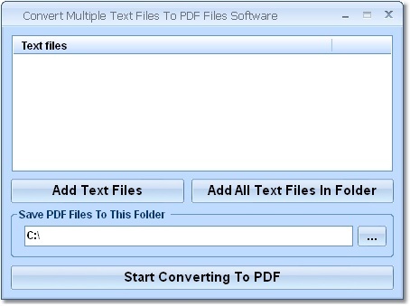 Convert Multiple Text Files To PDF Files Software download for free ...