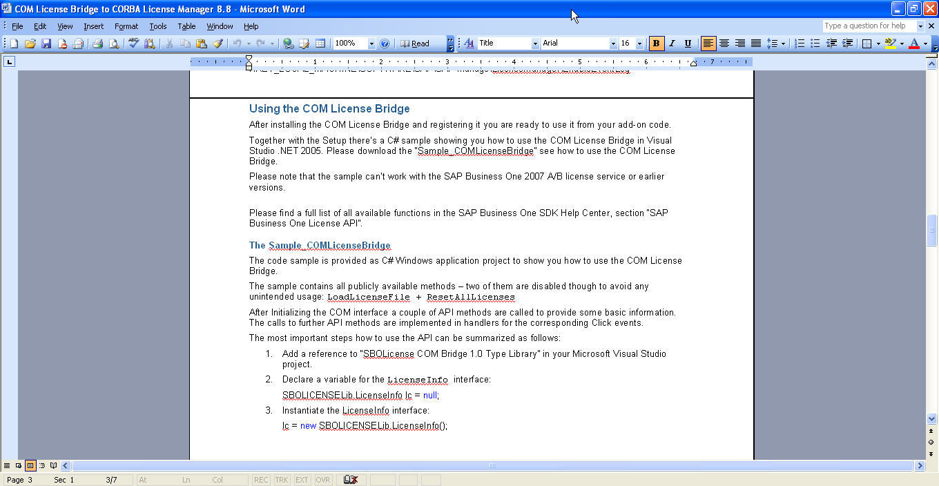 COM License Bridge latest version - Get best Windows software