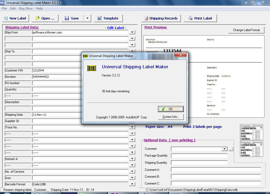Universal Shipping Label Maker Download For Free SoftDeluxe