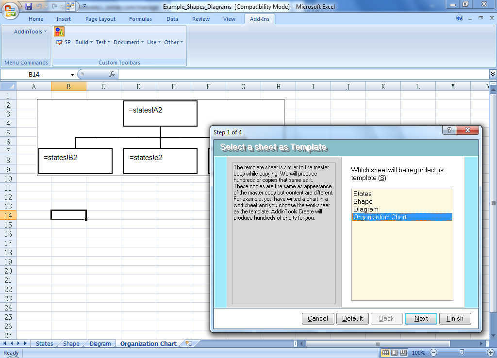 Addintools Create for Excel download for free - SoftDeluxe