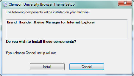Clemson University Browser Theme latest version - Get best Windows software