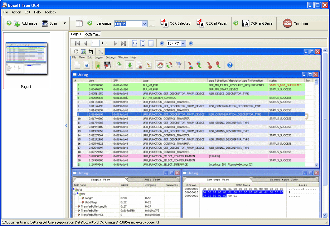 Boxoft Free OCR latest version - Get best Windows software