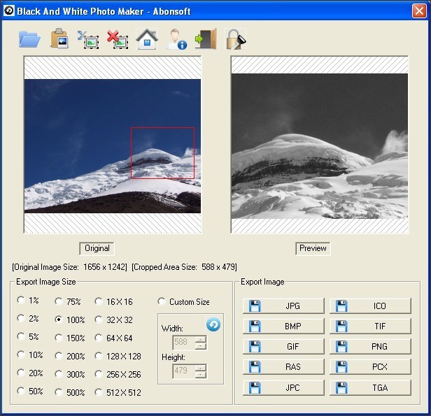 Black And White Photo Maker latest version - Get best Windows software