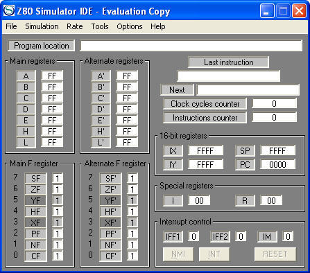 Z80 Simulator IDE latest version - Get best Windows software