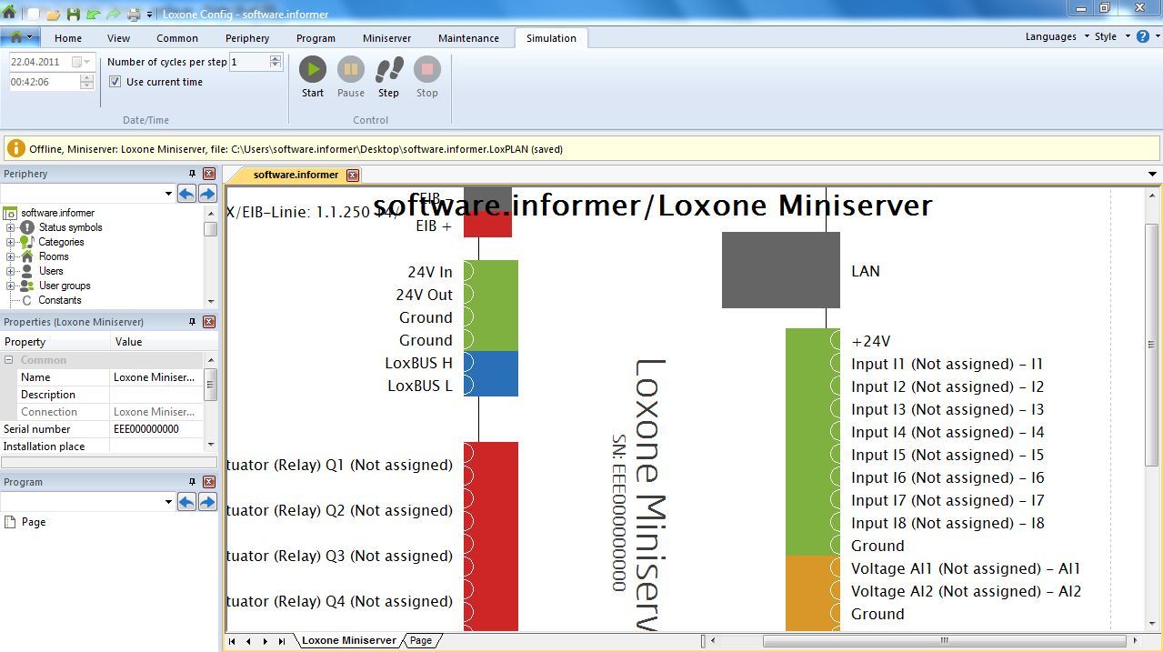 Loxone Config download for free - SoftDeluxe