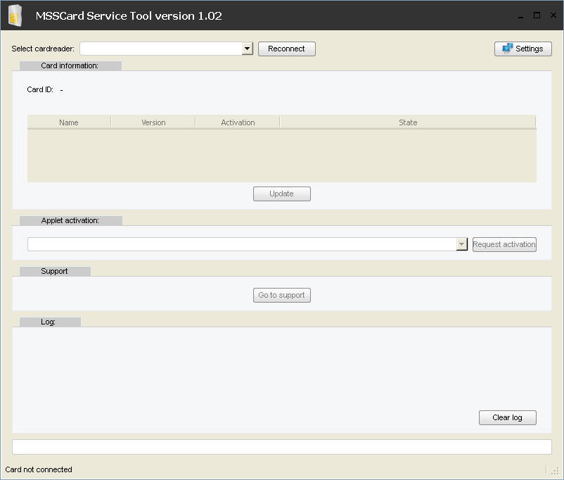 mss.card ServiceTool download for free - SoftDeluxe