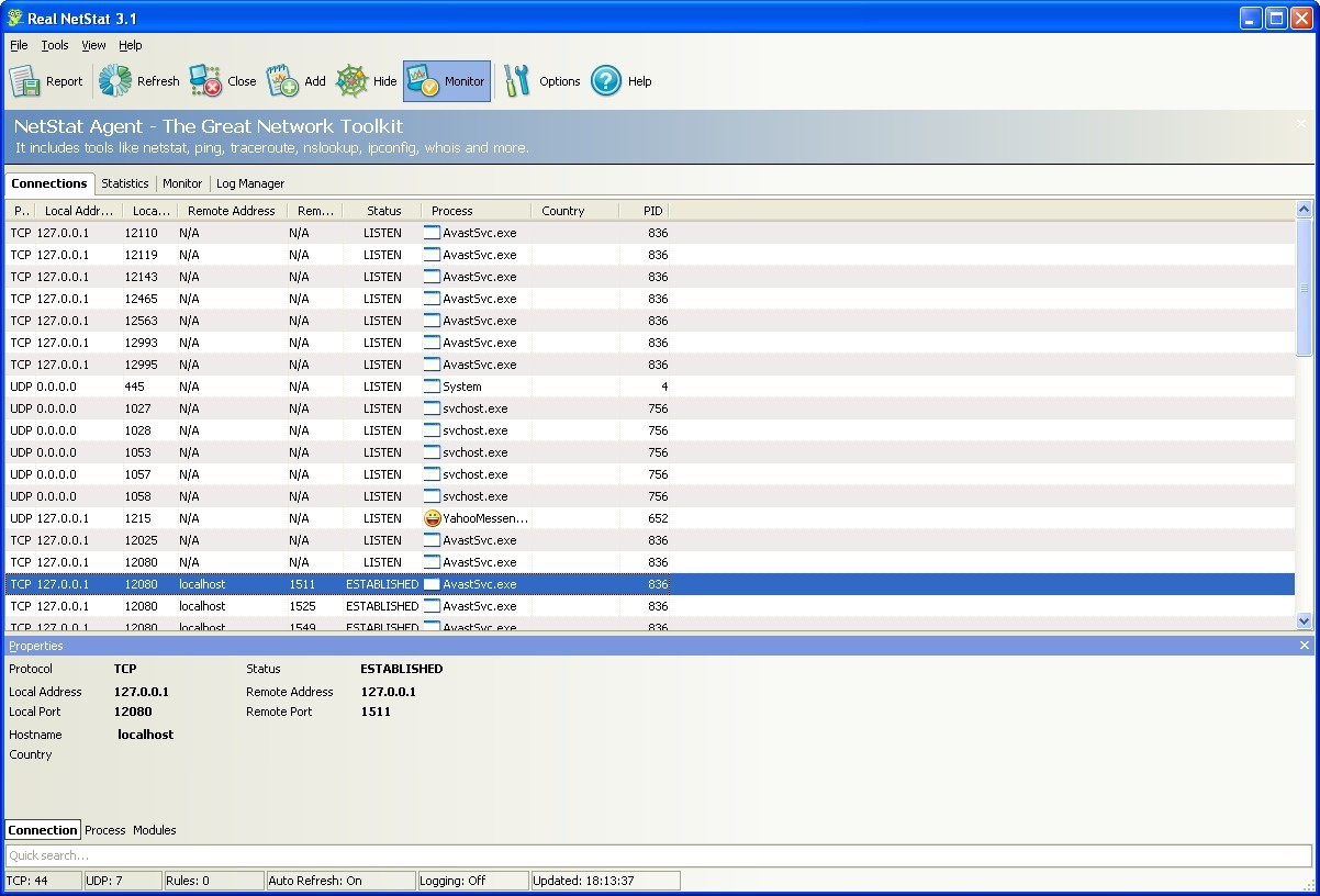 Real Netstat Download For Free Softdeluxe