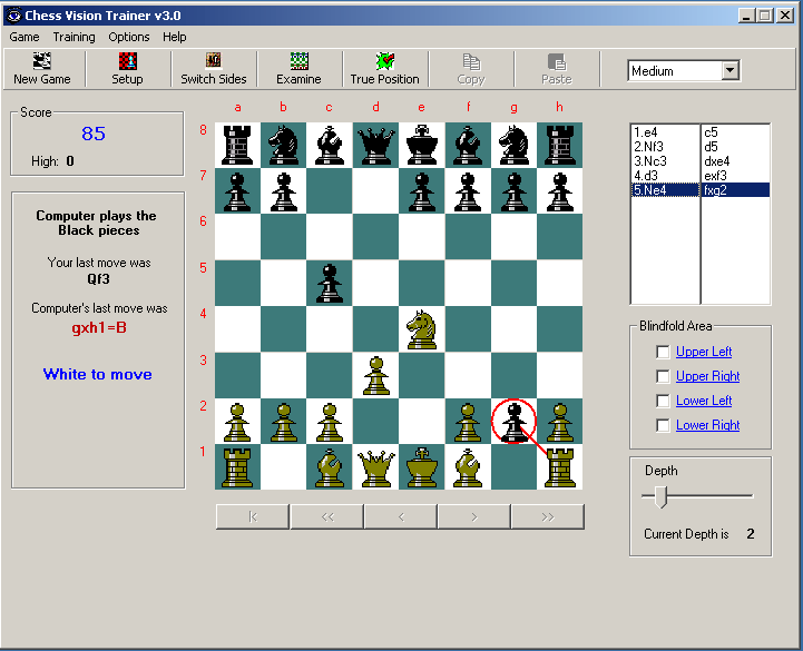 Chess Vision Trainer download for free - SoftDeluxe