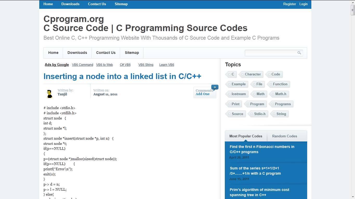 C Source Code Download For Free Softdeluxe