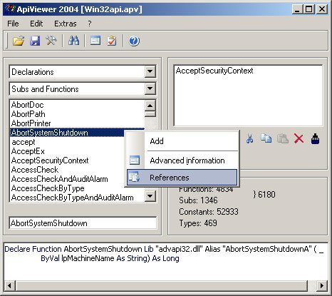ApiViewer 2004 latest version - Get best Windows software