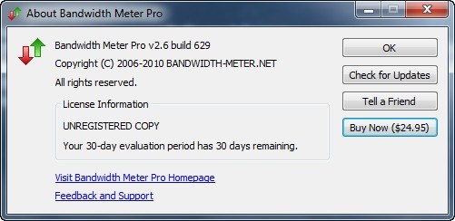 Bandwidth Meter Pro download for free - SoftDeluxe