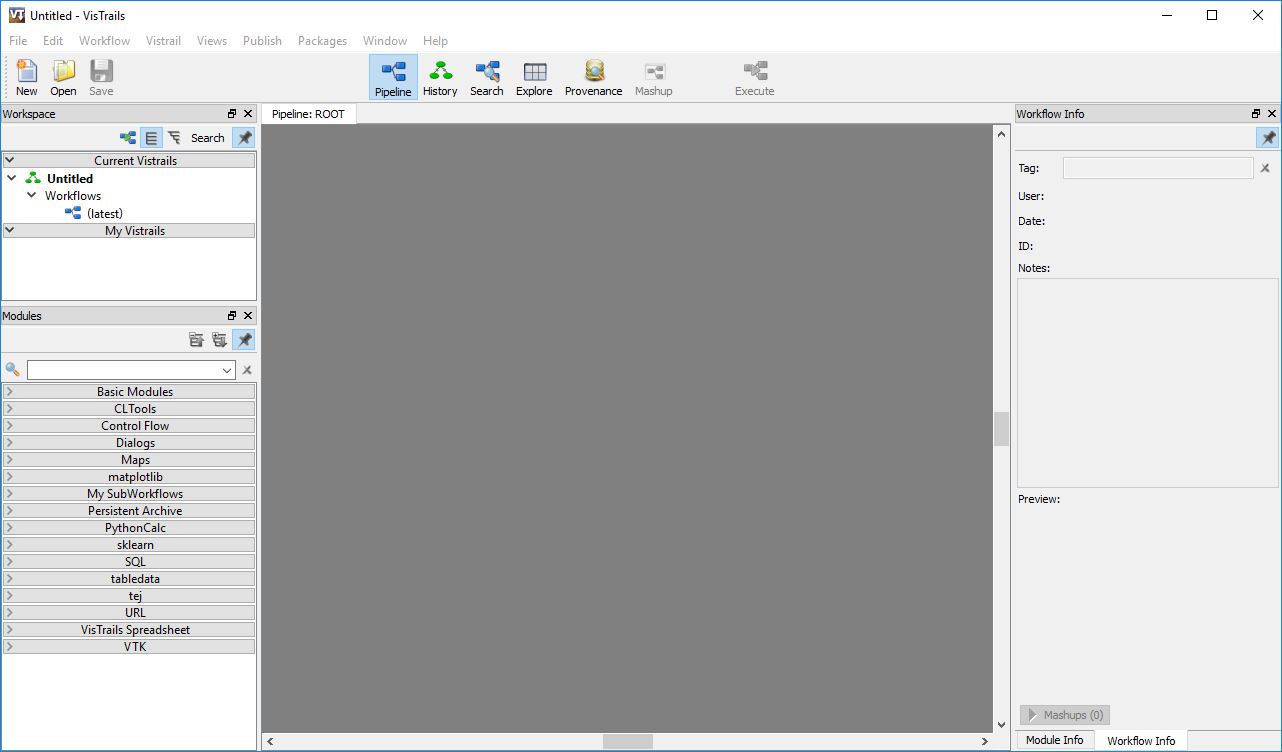 VisTrails download for free - SoftDeluxe