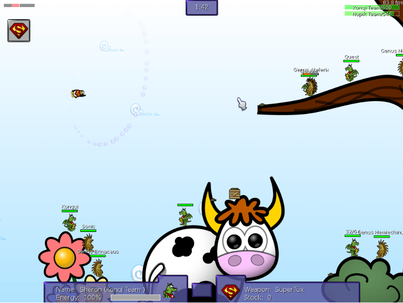 Wormux download for free - SoftDeluxe