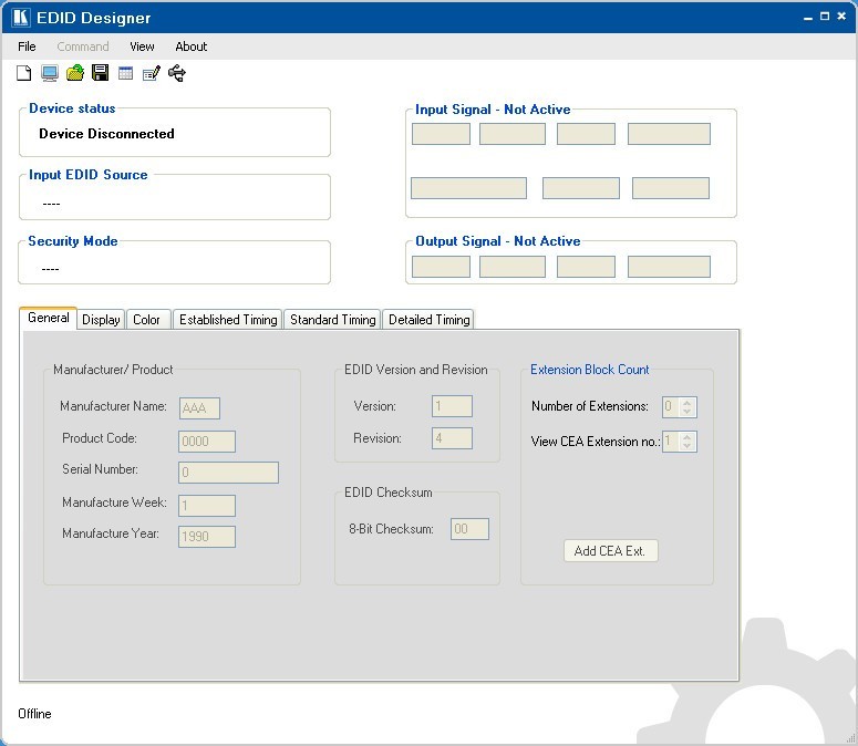 EDID Designer latest version - Get best Windows software