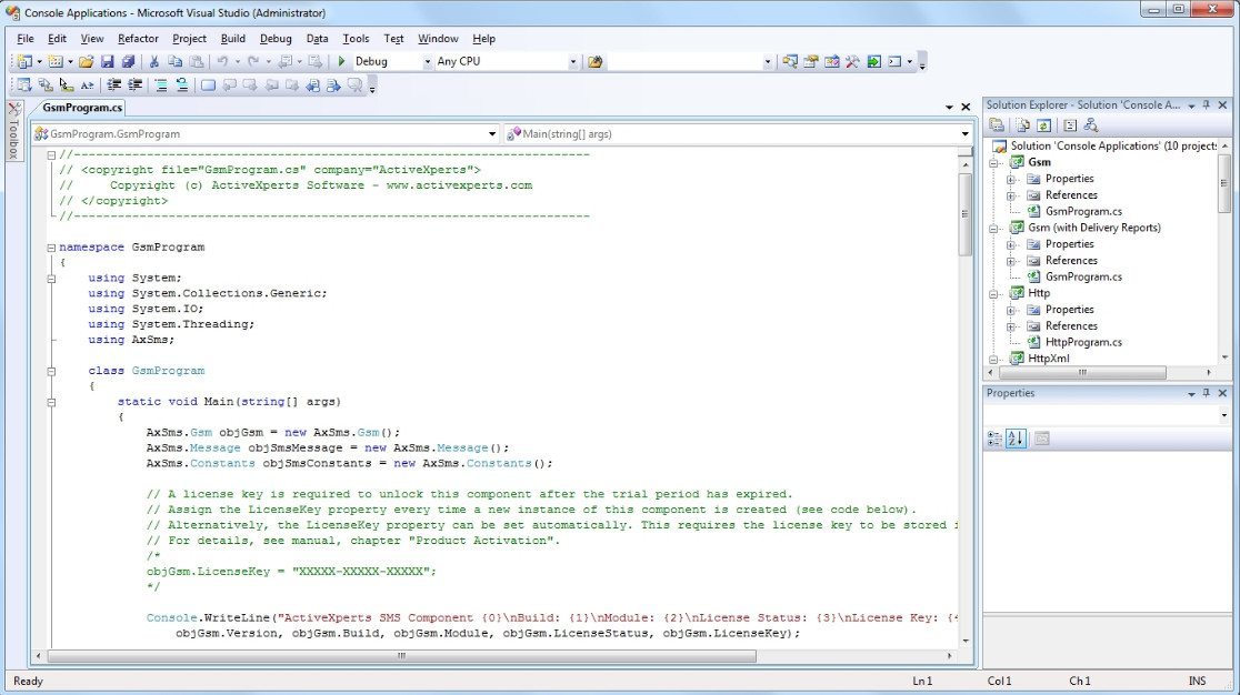 ActiveXperts SMS Component latest version - Get best Windows software