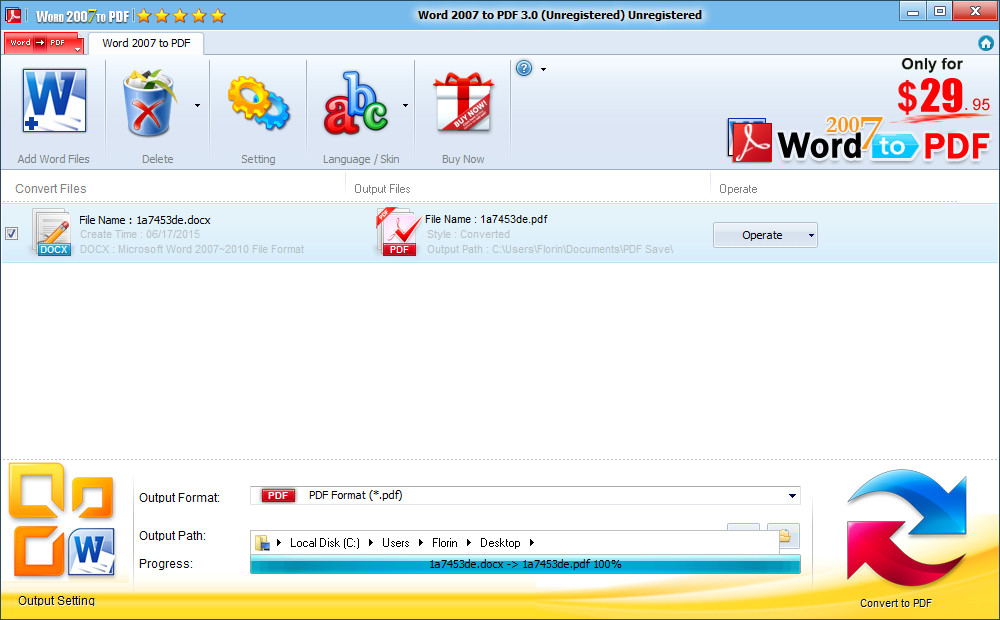 Word 2007 To PDF Latest Version Get Best Windows Software