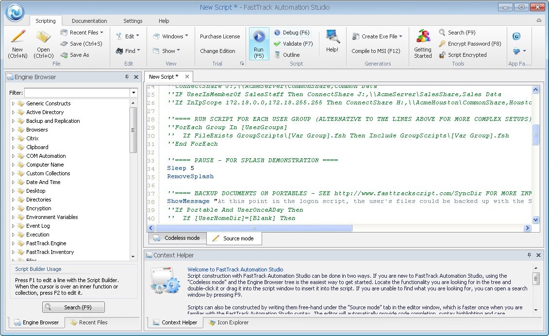 FastTrack Automation Studio download for free - SoftDeluxe
