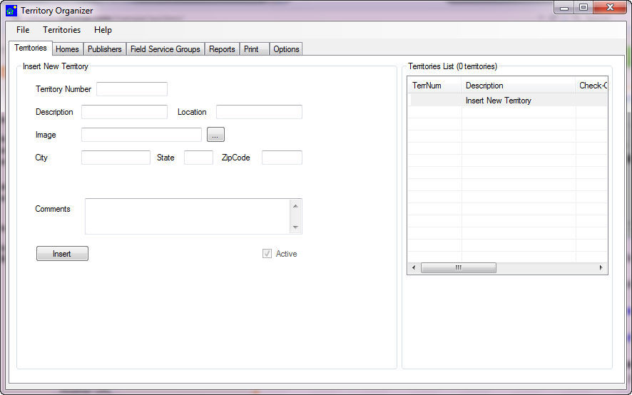 Territory Organizer latest version - Get best Windows software