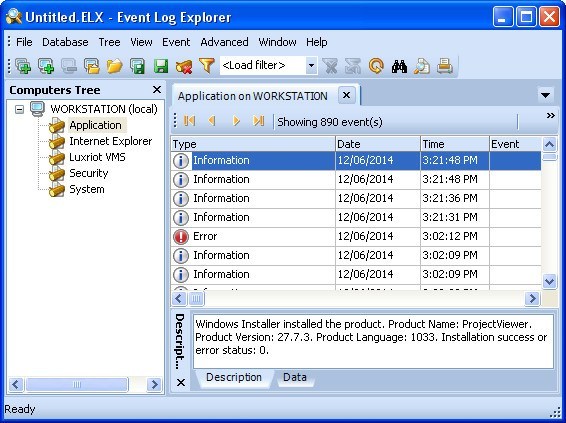 Event Log Explorer latest version - Get best Windows software