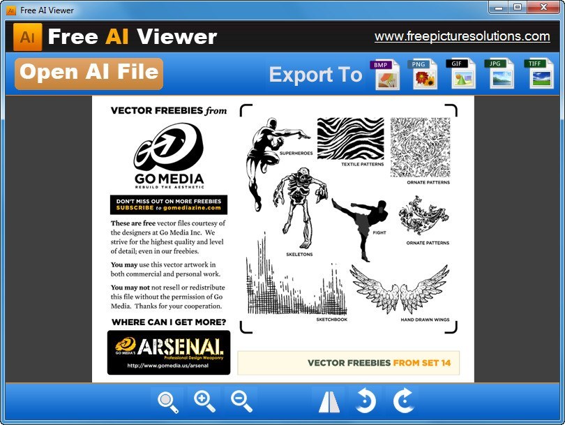 Free AI Viewer download for free - SoftDeluxe