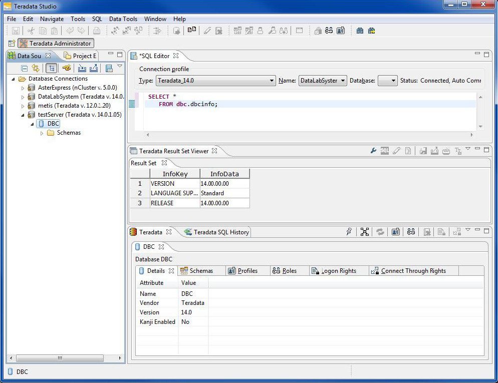 Teradata Studio Requirements at Tarah Gordon blog
