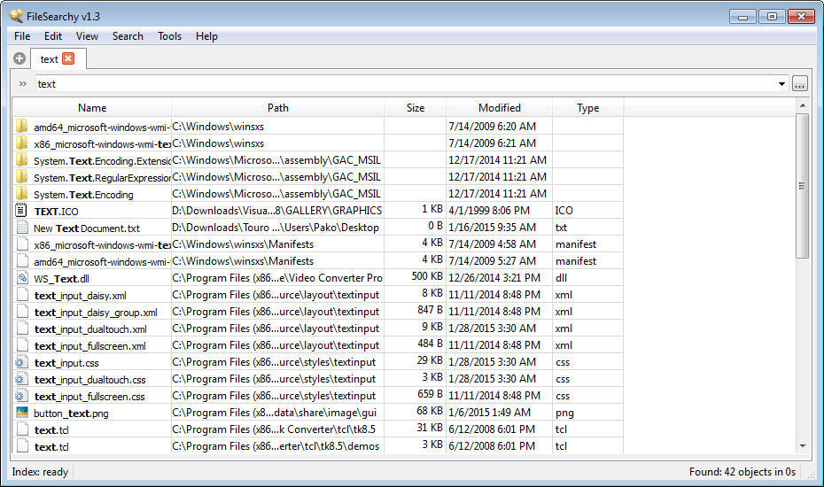 FileSearchy download for free - SoftDeluxe