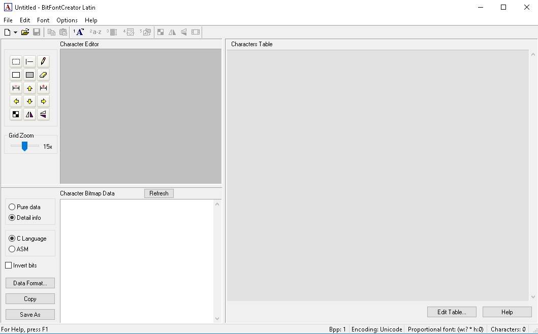 BitFontCreator Latin download for free - SoftDeluxe