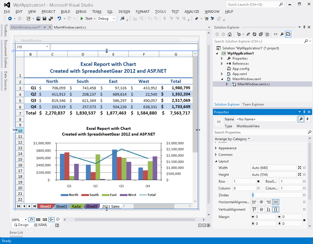 SpreadsheetGear for .NET download for free - SoftDeluxe