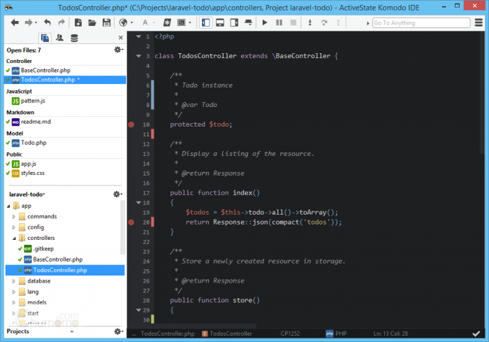 Komodo IDE latest version - Get best Windows software