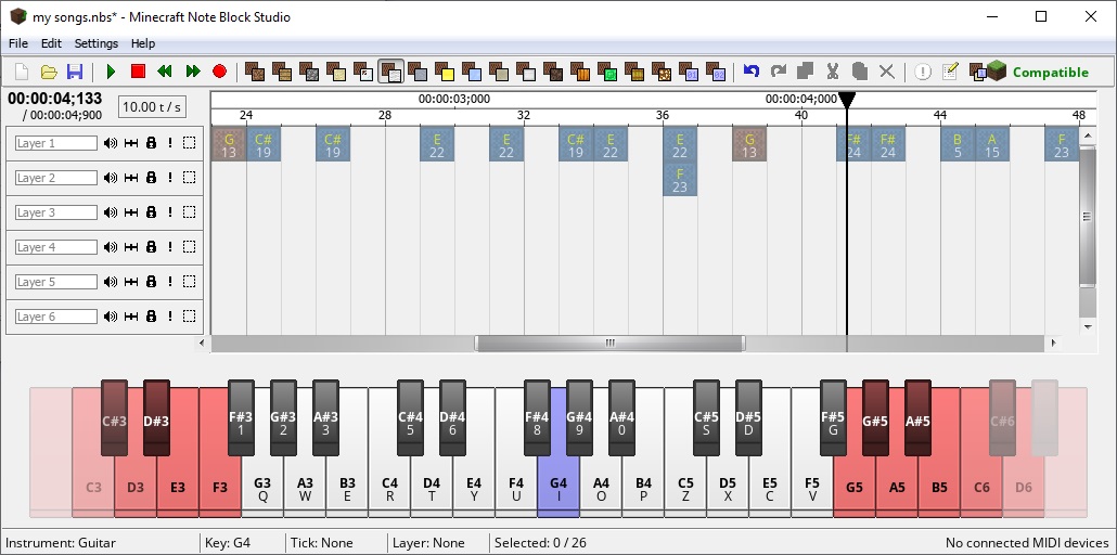 Minecraft Note Block Studio latest version - Get best Windows software
