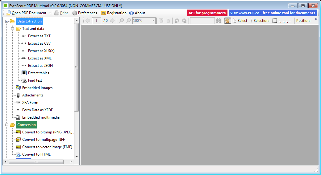 ByteScout PDF Multitool latest version - Get best Windows software