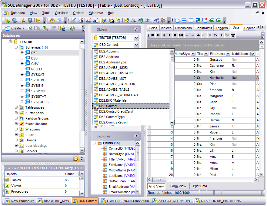 EMS SQL Manager 2007 Lite for DB2 latest version - Get best Windows ...