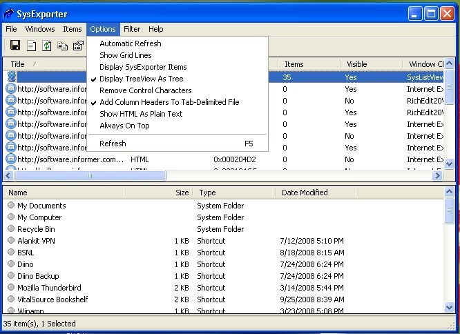 SysExporter latest version - Get best Windows software
