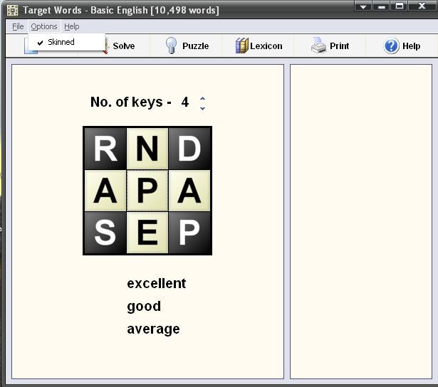 Target Words download for free - SoftDeluxe