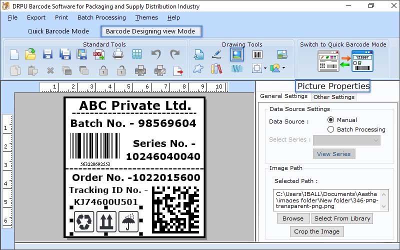 Shipping Logistics Barcode Label Maker latest version - Get best ...
