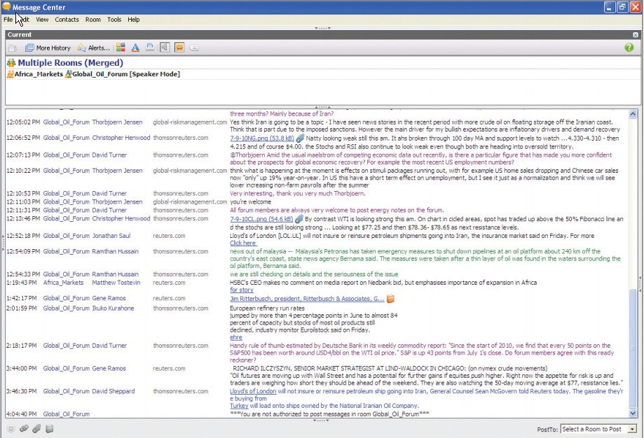 Reuters Messaging download for free - SoftDeluxe