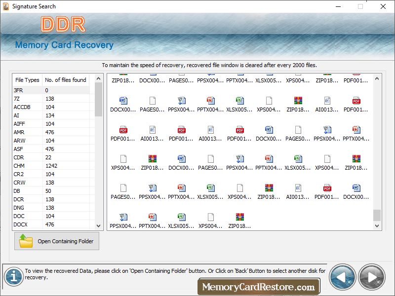 Memory Card Data Recovery Software download for free - SoftDeluxe